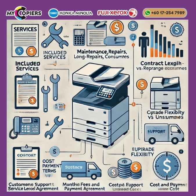 What to Look for in a Photocopier Rental Agreement? - MYCOPIERS ...